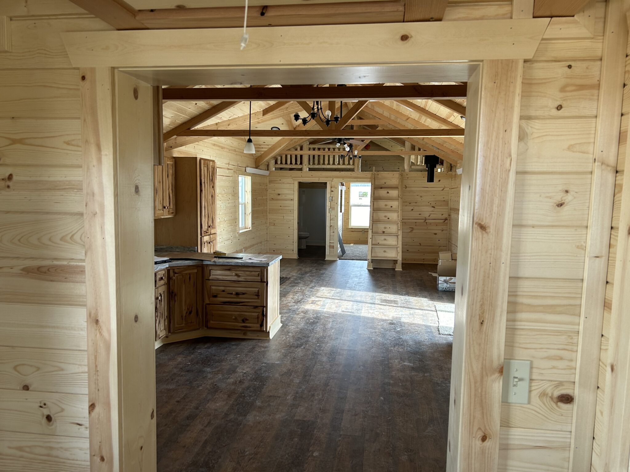 16x54 G110 Cabin - Montana Shed Center