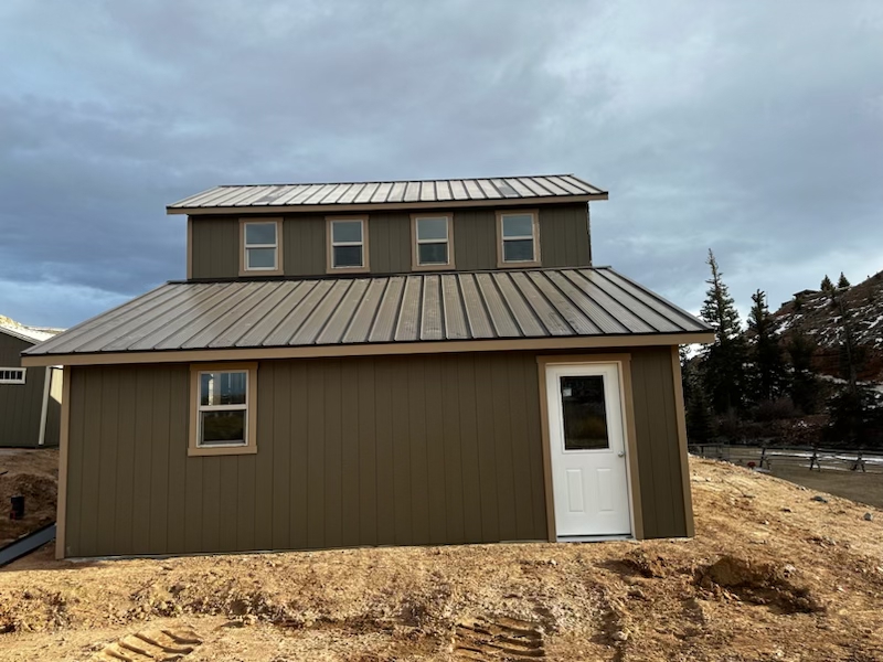 Horse Barn Double Wide duplex - Montana Shed Center