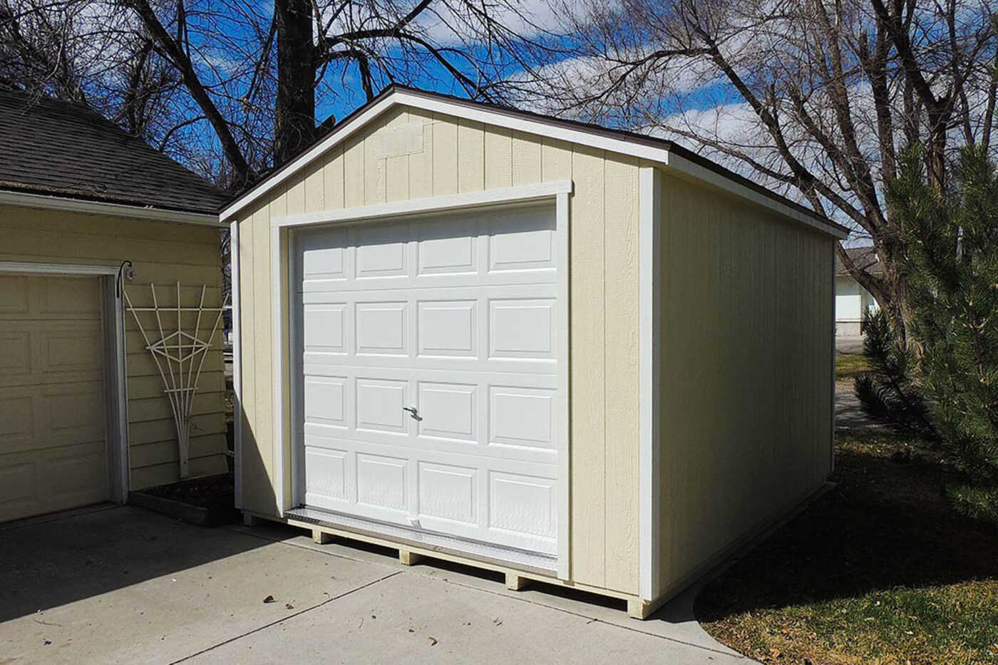 A-Frame Garage | Durable Garages in MT, WY, ID, UT | MSC
