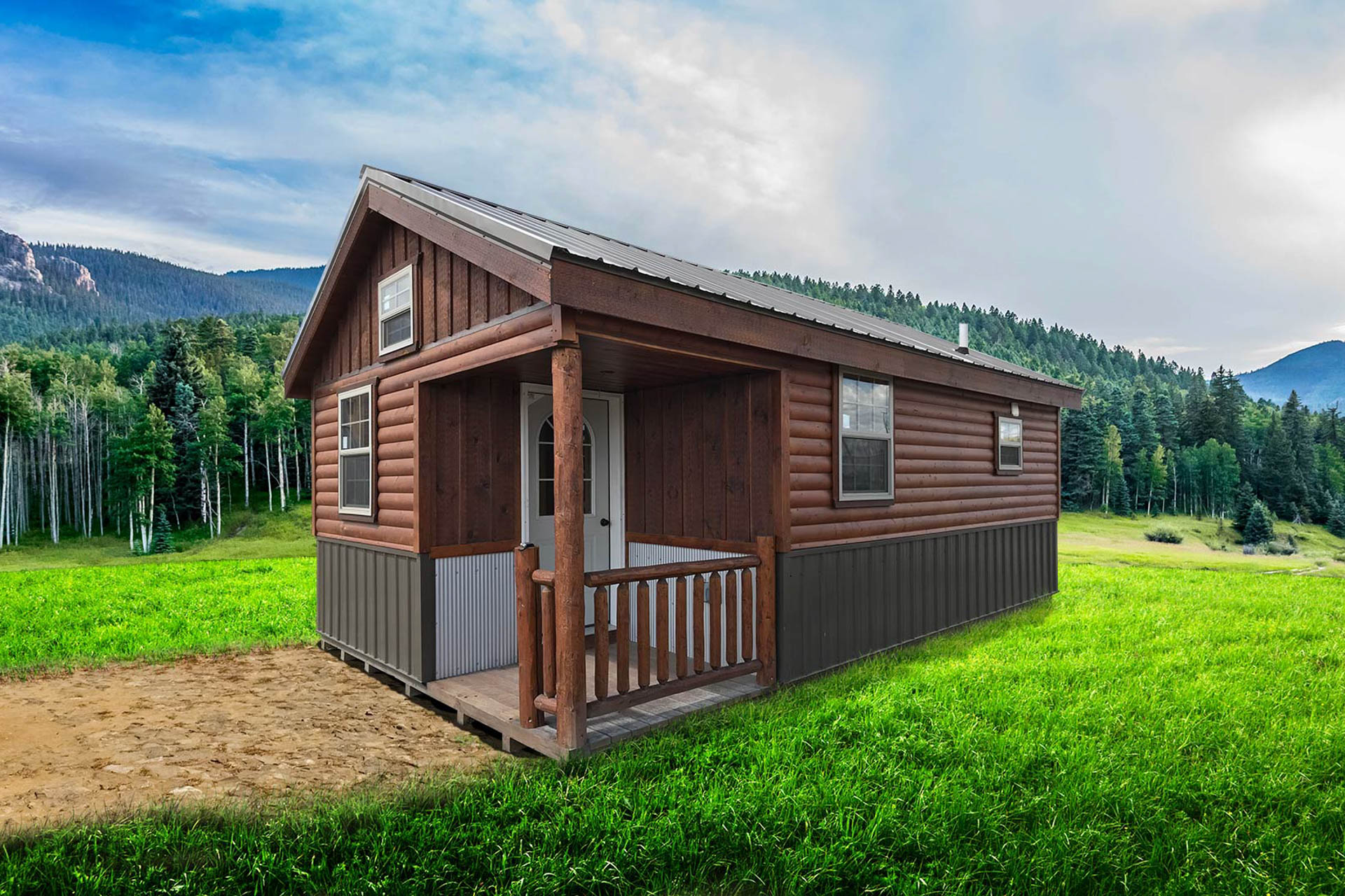Beautiful Custom Modular Cabins | Montana Shed Center
