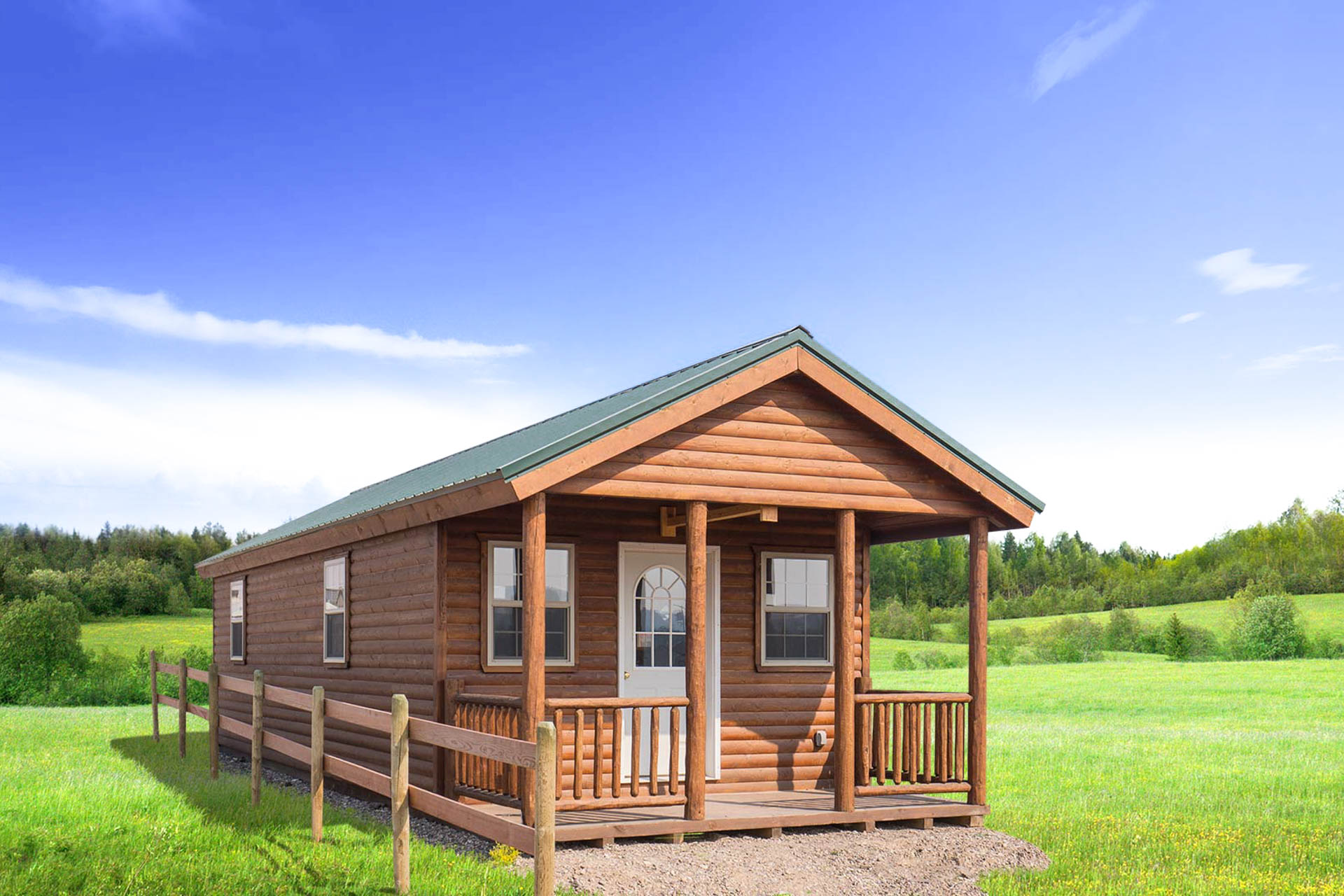Beautiful Custom Modular Cabins | Montana Shed Center