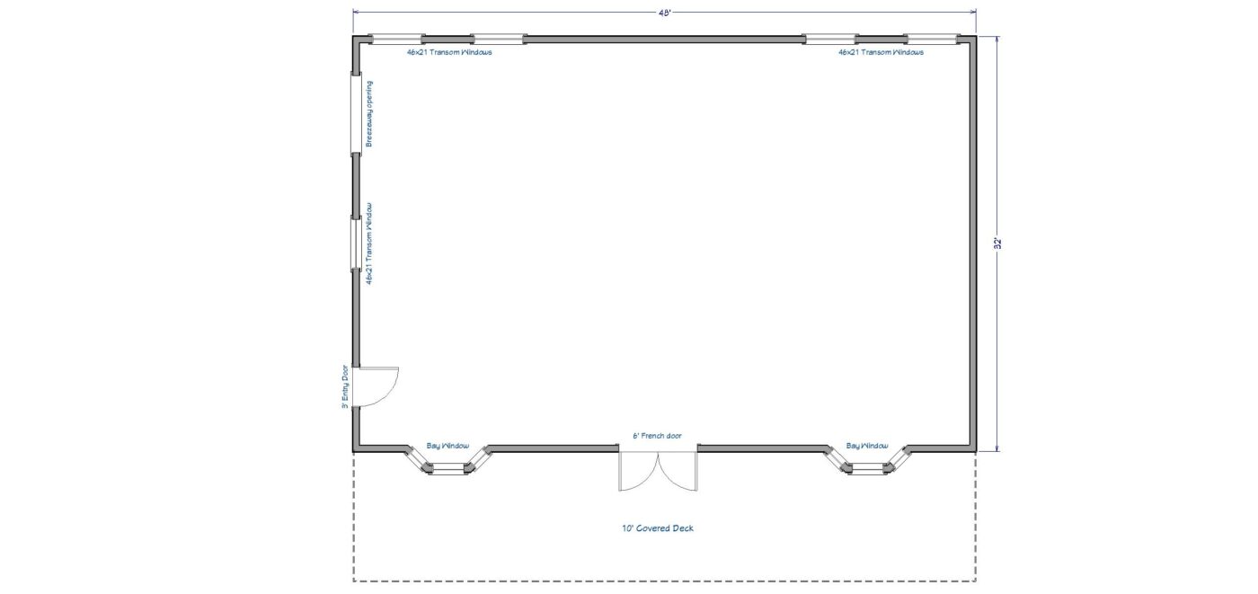 Horse Barn Double Wide duplex - Montana Shed Center