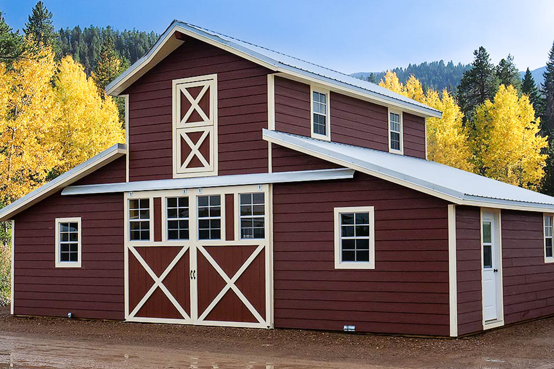 Horse Shelters | MT, WY, ID, UT | Montana Shed Center