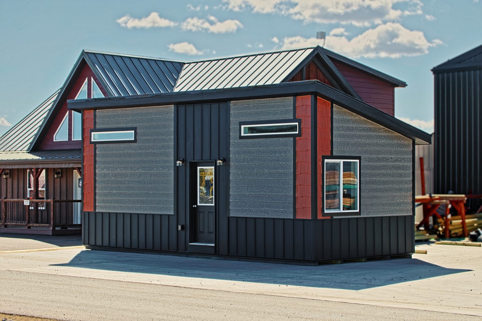 12x28 Little Belt ADU - Montana Shed Center