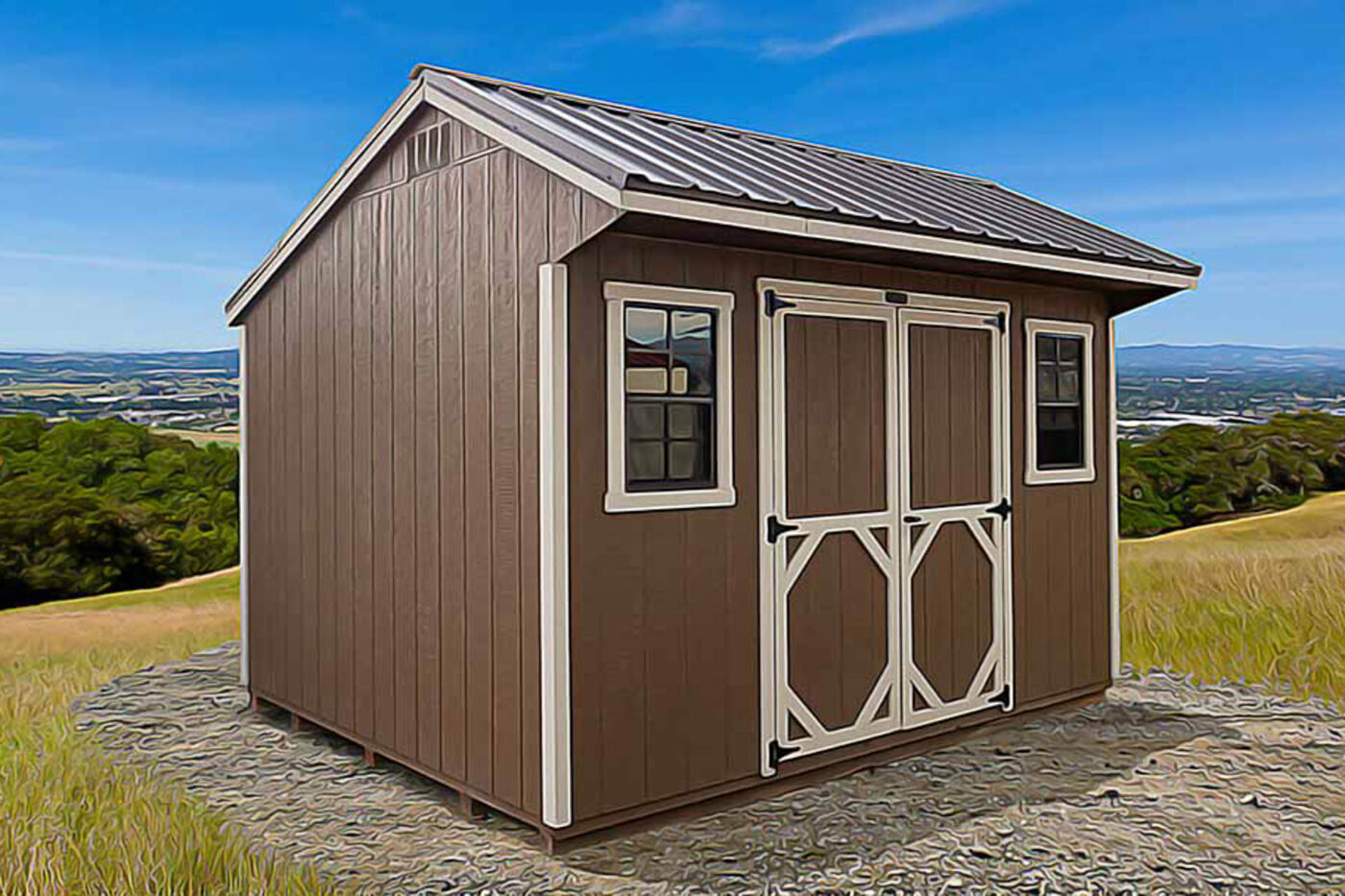 Quaker Shed | MT, WY, ID, UT Delivery | Montana Shed Center
