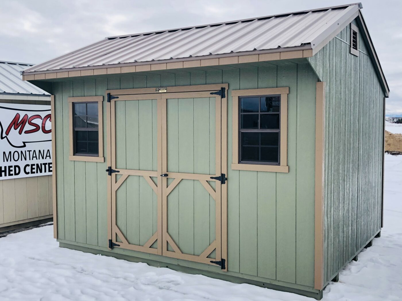 Best Shed Materials for Cold Weather - Montana Shed Center
